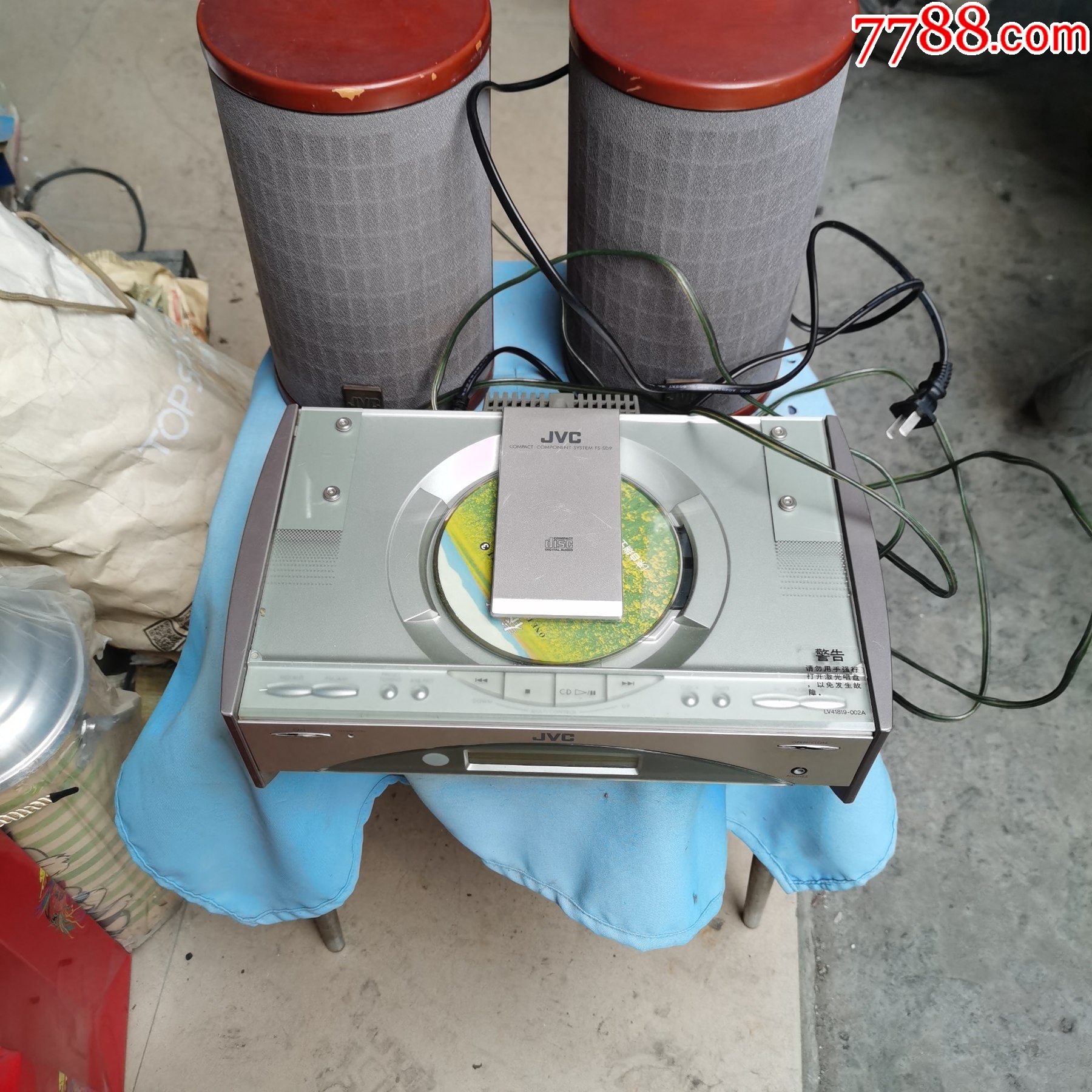 “JVC”FS—SD9（小妖精）桌面组合音响系统-价格:380元-se104182898-音响/周边-零售-7788收藏__收藏热线