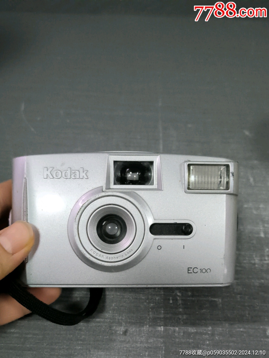 Kodak柯达胶卷相机，型号：EC100，品相如图，有破损_傻瓜机/胶片相机_图片鉴定_收藏价格_7788铜镜收藏