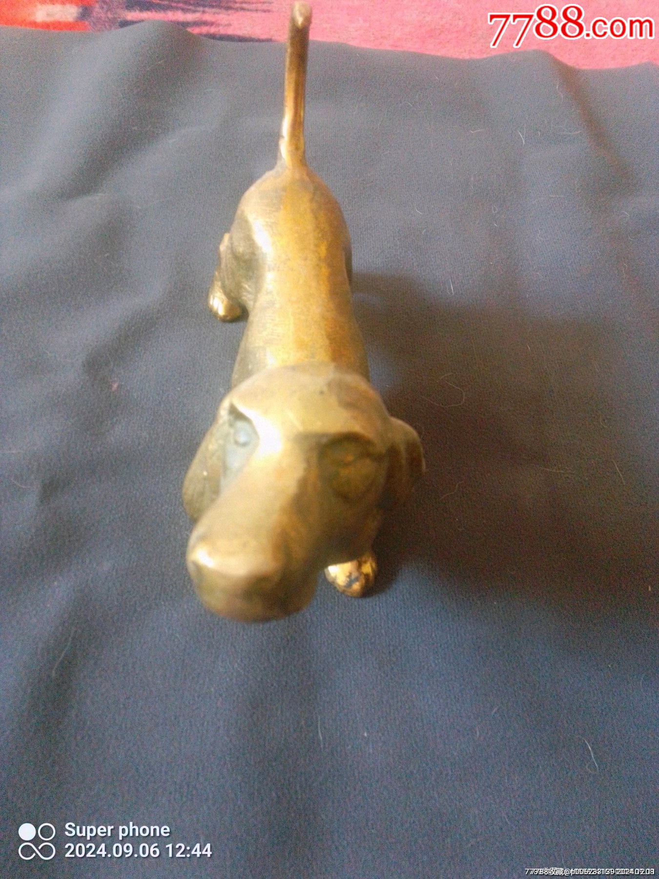 老铜狗摆件_旧铜器_聚宝盆古玩总店【7788收藏__收藏热线】