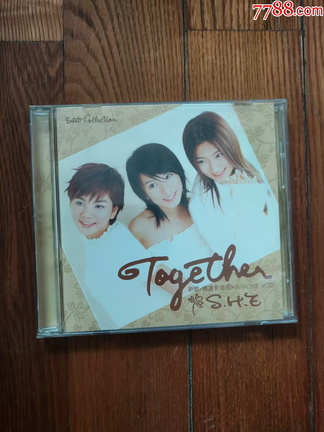 SHES.H.E-TOGETHER影音馆（TW版VCD）~首版含贴纸-价格:100元-se104425673-音乐CD-零售-7788收藏__收藏热线
