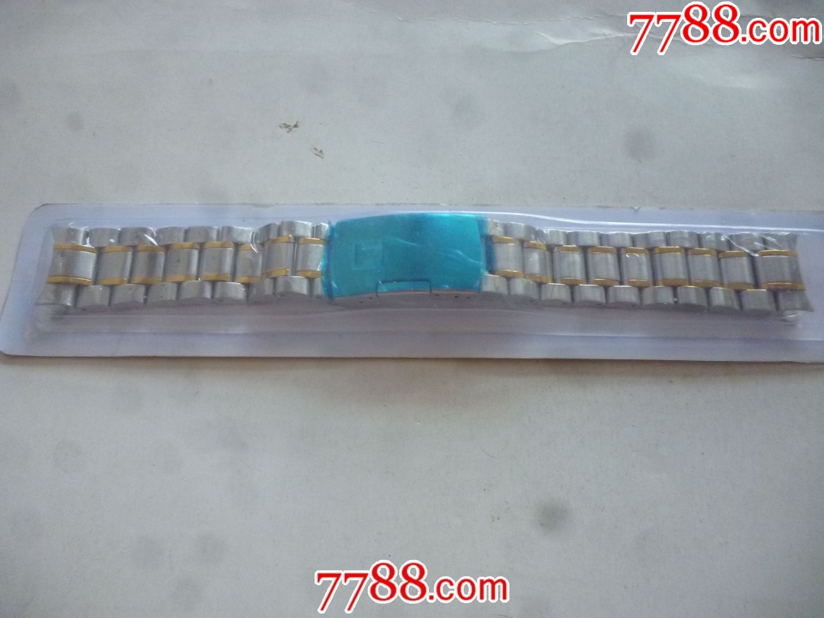 全新！高级不锈钢实芯系列\精美甲级\间金【天梭20MM】男士表带一条！【9】-价格:98元-se104434864-表带/表链-零售-7788收藏__收藏热线