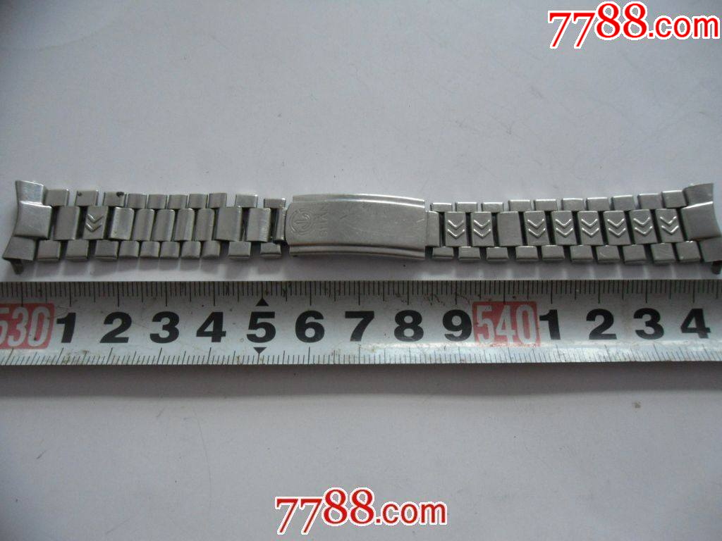 怀旧经典！50年代\著名品牌\【山灯塔牌\18MM】伸缩折叠扣古董老表带！【2】-价格:58元-se104485317-表带/表链-零售-7788收藏__收藏热线