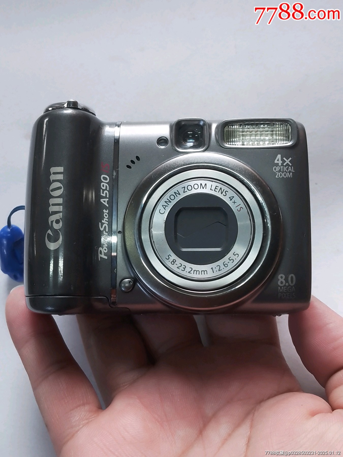 佳能a590数码照相机CCD-价格:600元-se104756238-卡片机/数码相机-零售-7788收藏__收藏热线
