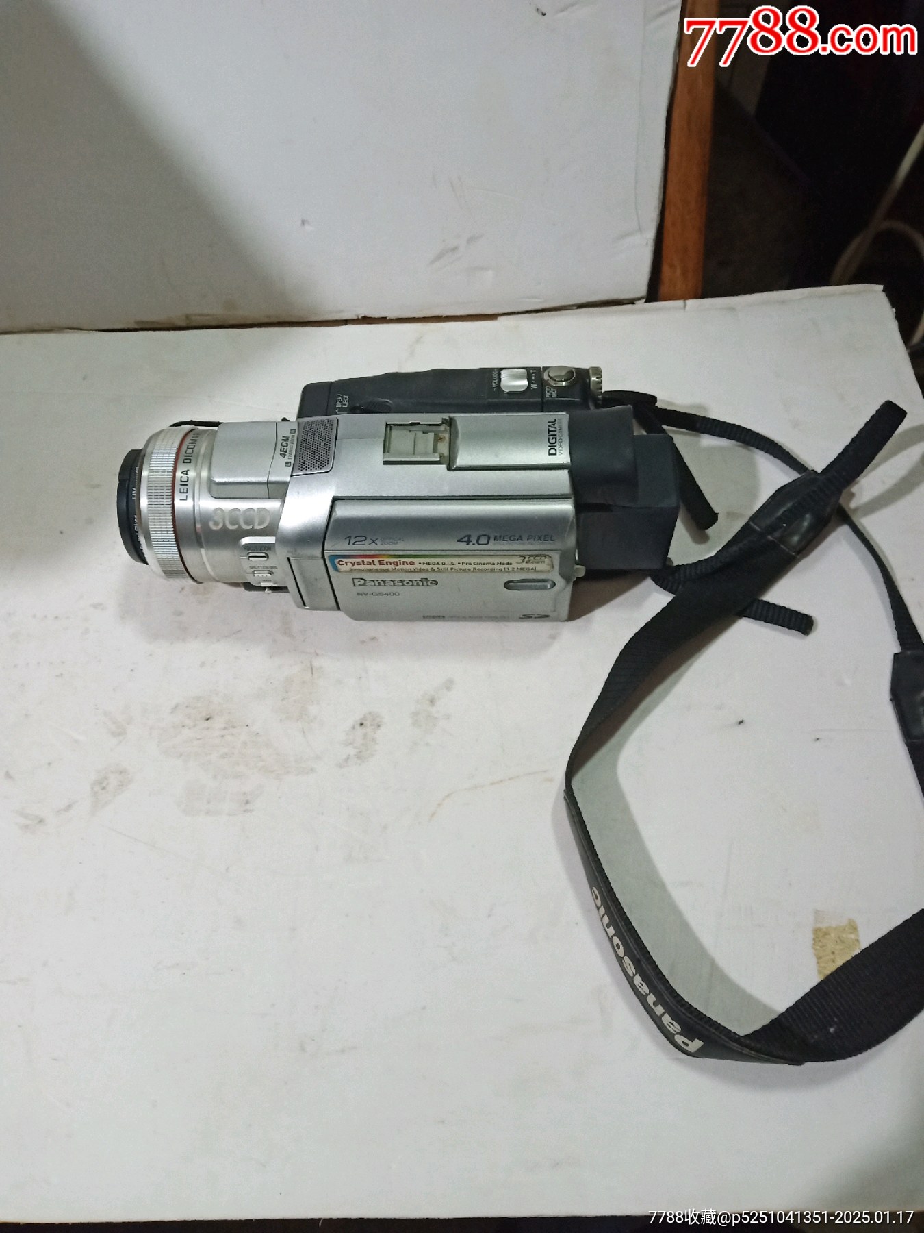 老数码松下NV_GS400摄像机(长20cm宽高8cm)-价格:180元-se104827811-摄像机/摄影机-零售-7788收藏__收藏热线