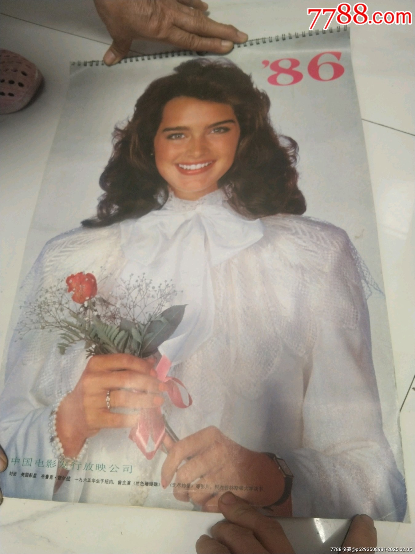 1986年影星挂历13张全_挂历/台历_作品欣赏_收藏价值_7788字画网