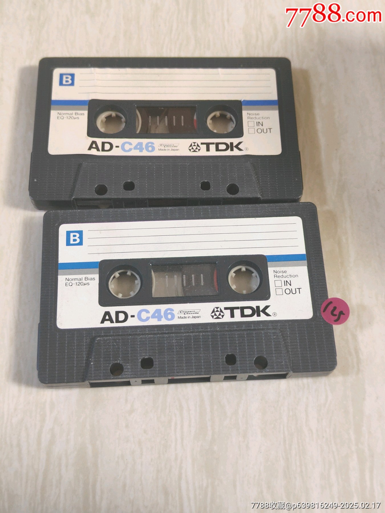 2盘一起价，日版TDK.AD-C46分钟空白磁带_磁带/卡带_图片价格_收藏交易_7788集卡网