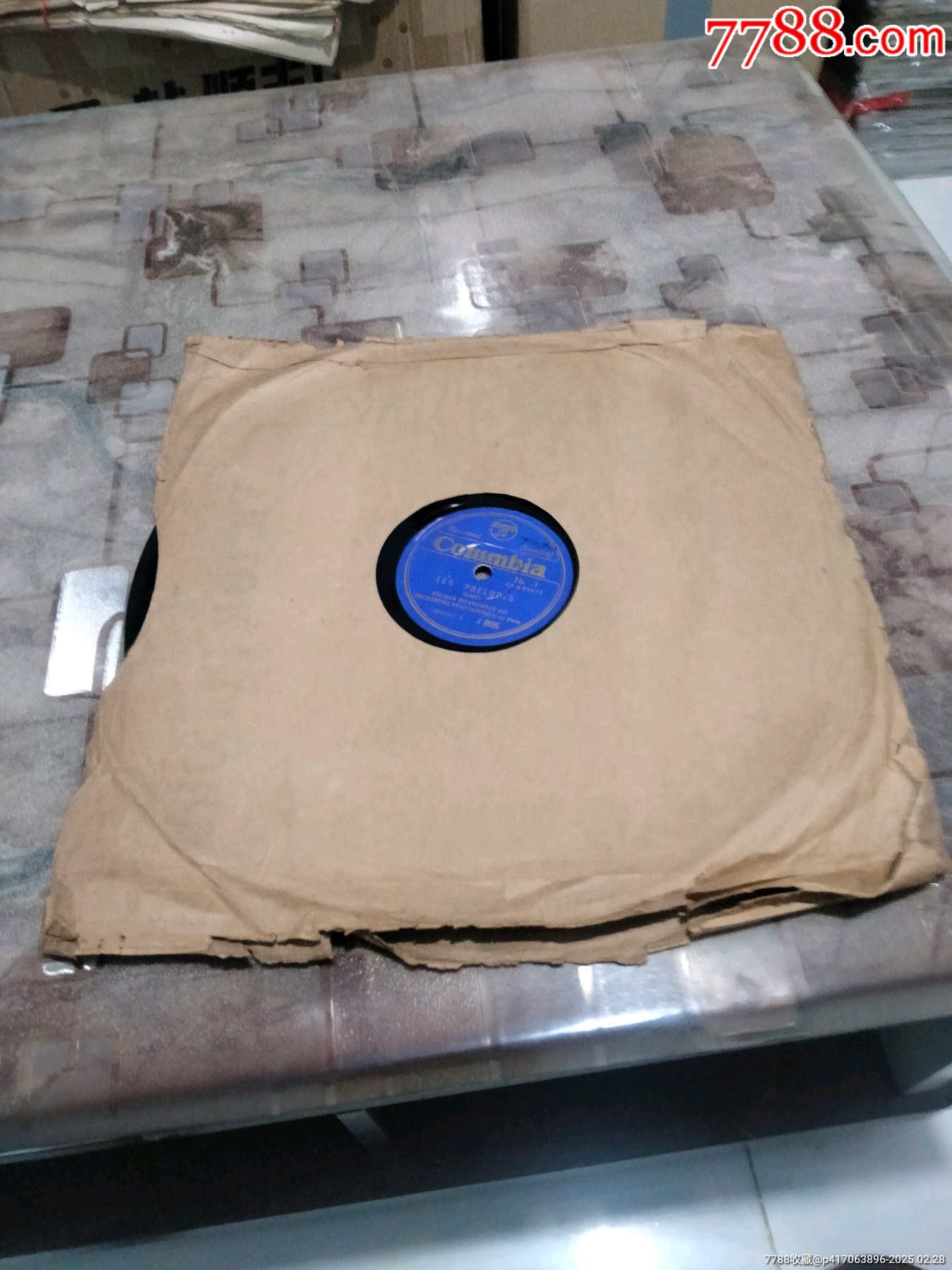 黑胶木唱片：哥伦比亚，Columbia，J8635-价格:200元-se105397623-外语唱片/胶片-零售-7788收藏__收藏热线