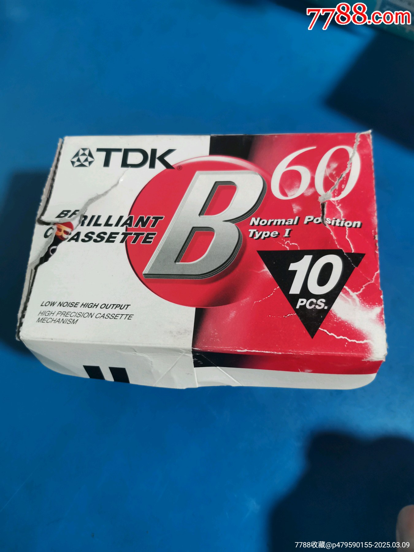 TDK-B60录音带10盘全新_磁带/卡带_老代旧货【7788商城】