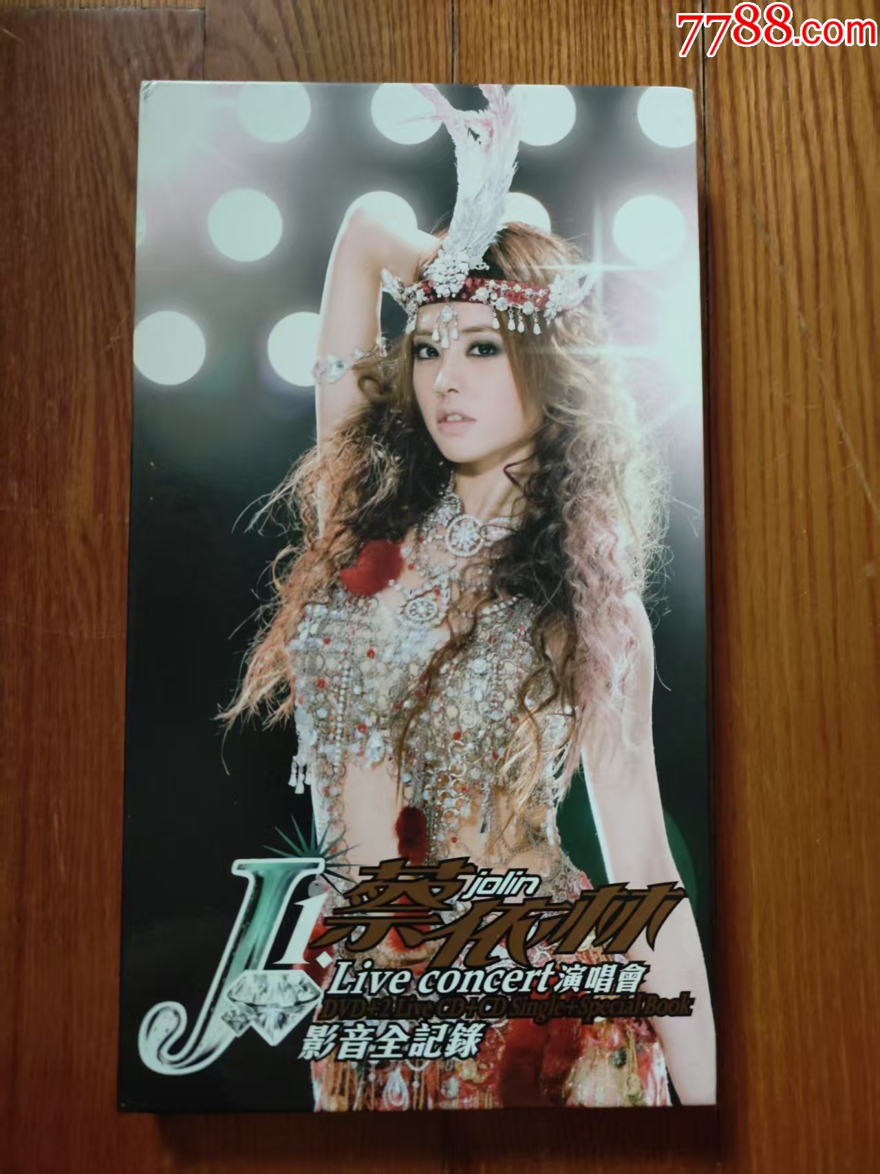 蔡依林-影音全记录LIVE演唱会(TW版2CD+DVD)~首版-价格:150元-se105732964-音乐CD-零售-7788收藏__收藏热线