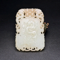 明清老玉和田玉三不猴笔架-和田玉-7788红宝书 明清老玉和田玉三不猴笔架-和田玉-7788红宝书