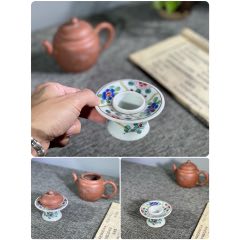 HB7539民国时期粉彩高足盖置_彩绘瓷/彩瓷_图片鉴赏_收藏价格_ HB7539民国时期粉彩高足盖置_彩绘瓷/彩瓷_图片鉴赏_收藏价格_