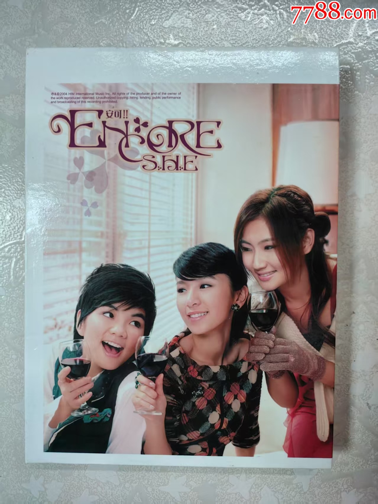 SHES.H.E-安可（TW版CD+VCD）~首版含小卡等-价格:110元-se106279481-音乐CD-零售-7788收藏__收藏热线