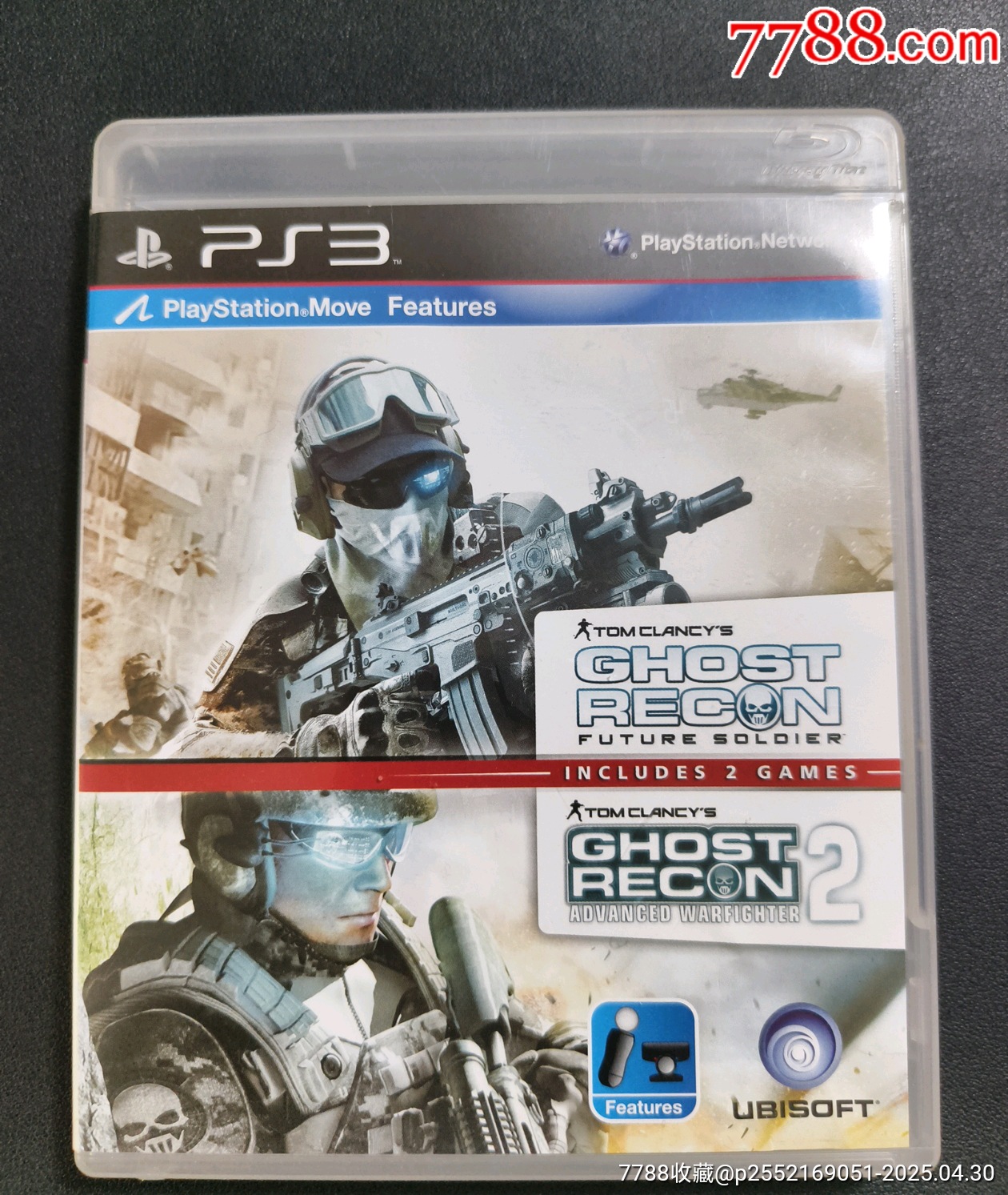 索尼PS3岗版幽灵行动1+2合集-价格:85元-se106431555-PSP/游戏机-零售-7788收藏__收藏热线