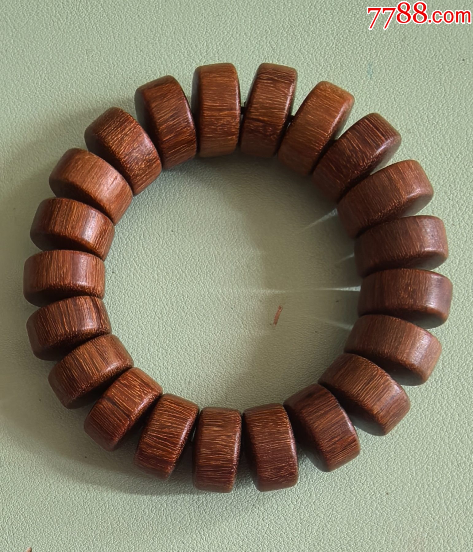 花梨手串直径18毫米重量56克左右-价格:180元-se106652708-金丝楠木手串-零售-7788收藏__收藏热线