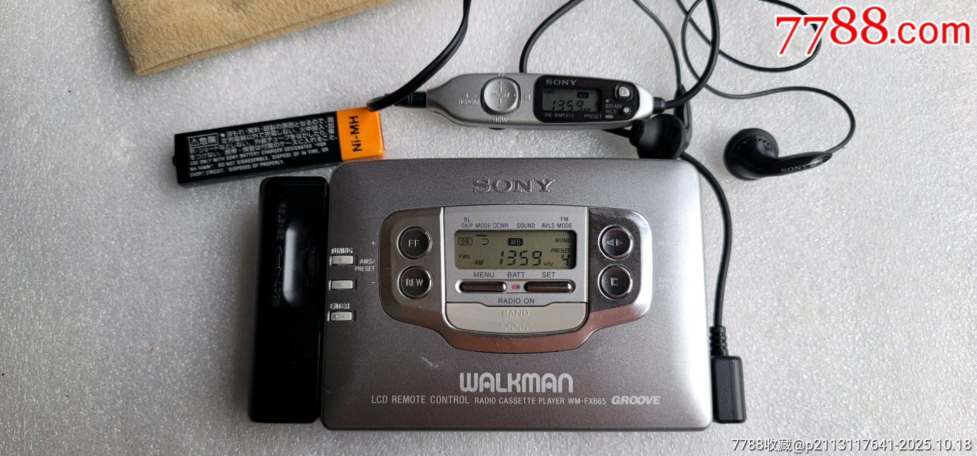 自己收藏多年的SONY-WM-FX665随身听_奇异电器【7788商城__七七八八商品交易平台(7788.com)】