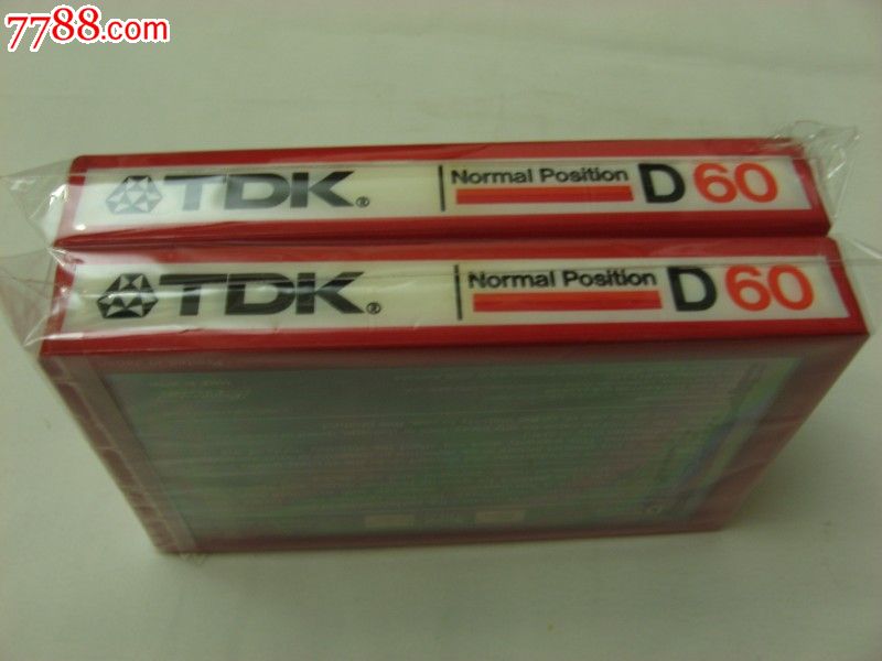 老版：TDK-D60空白磁带（合售）_磁带/卡带_留声卡带收藏【7788收藏__收藏热线】