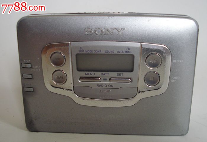 索尼磁带随身听WM-FX665磁带随身听可充电口香糖电池_其他音乐播放器_杂项收藏屋【7788收藏__收藏热线】