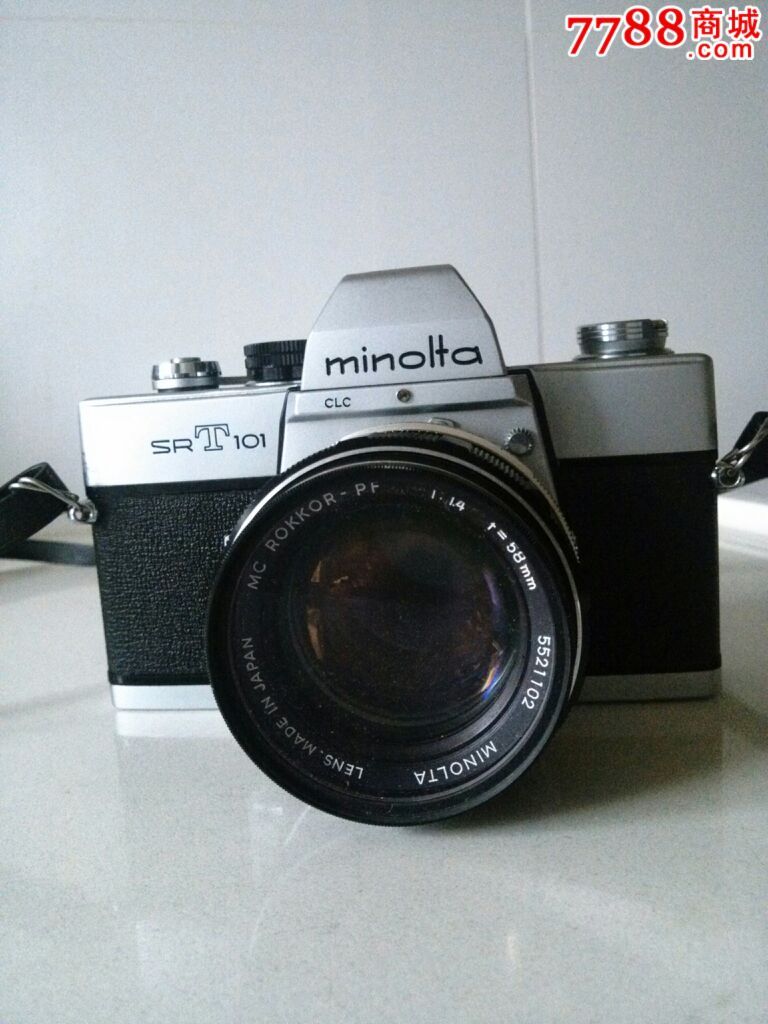 美能达STR101单反十1.4/58标头_单反相机_图片收藏_回收价格_7788相机收藏