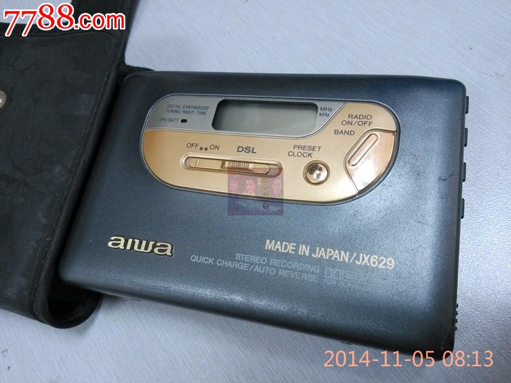 两个爱华机器JX819和JX629问题机无拆修_随身听/mp3_图片鉴赏_收藏价格_7788铜器收藏