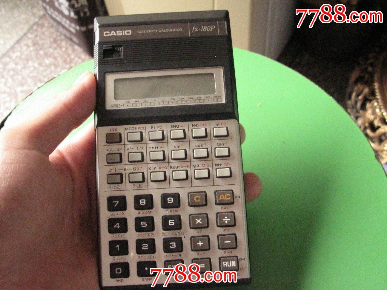 美品近全新计算器CASIO,FX-180P，卡西欧计算器一个_计算器_弯脚山钱庄【7788收藏__收藏热线】