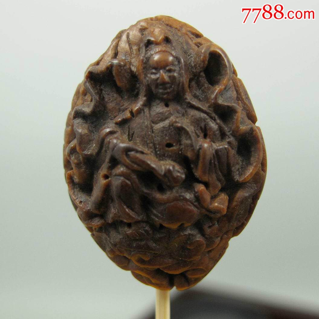 三生缘老银TH029精美桃核雕-价格:1600元-se31521851-文玩核桃-零售-7788收藏__收藏热线