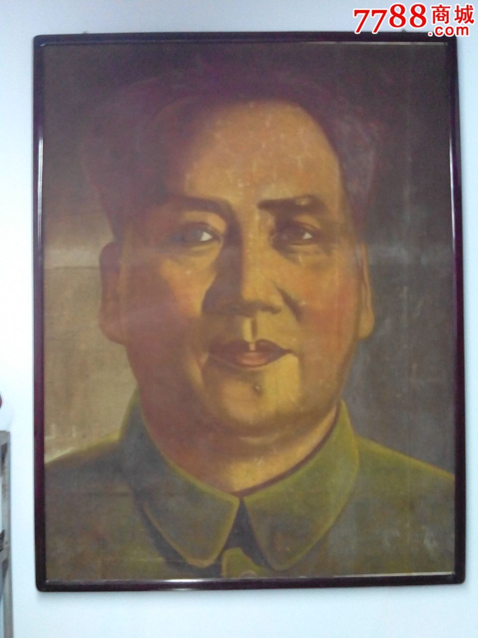 建国初期毛主席油画_油画原画_红专收藏【7788收藏__收藏热线】