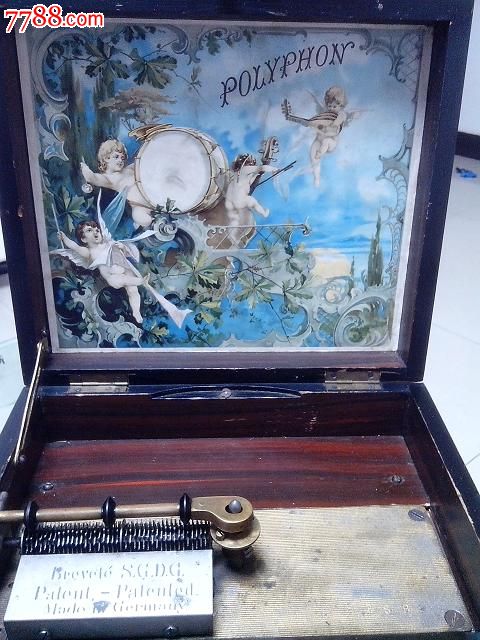 古董德国polyphon盘式八音盒-价格:15800元-se33793719-八音盒/音乐盒-零售-7788收藏__收藏热线
