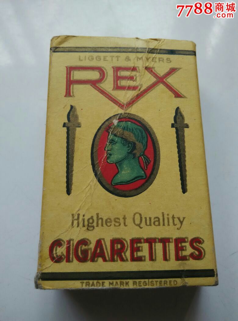 名人REX（民国少见3D烟盒)-价格:288元-se36011295-烟标/烟盒-零售-7788收藏__收藏热线