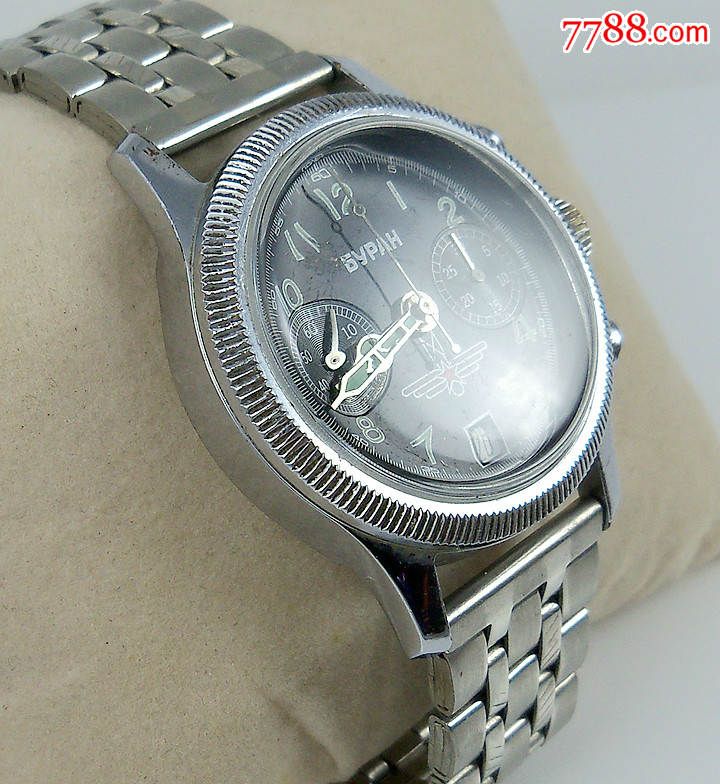 原装-前苏联-俄罗斯军表-BYPAH-手动机械计时码表-空霸-手表/腕表-7788收藏__收藏热线