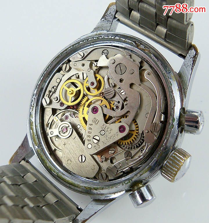 原装-前苏联-俄罗斯军表-BYPAH-手动机械计时码表-空霸-手表/腕表-7788收藏__收藏热线