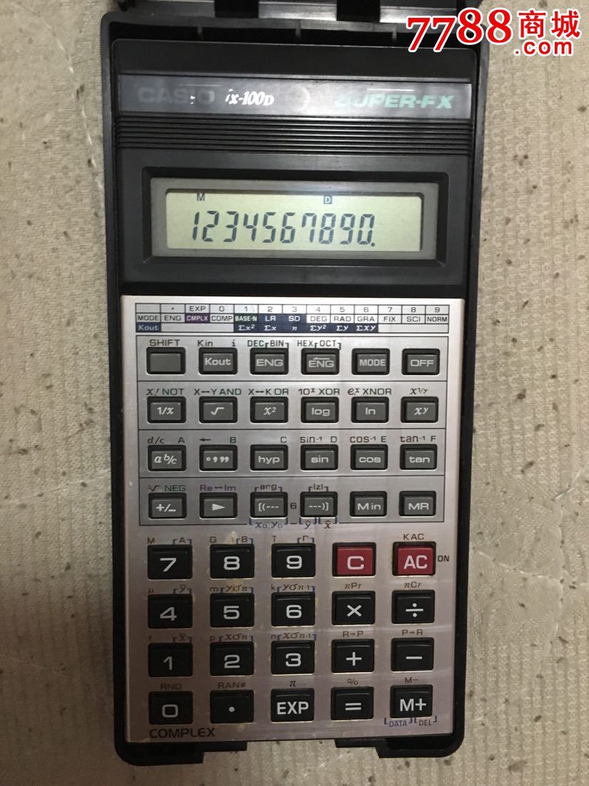 casio计算器fx-100d、卡西欧函数计算器super-fx_计算器_怀旧吧【7788收藏__收藏热线】