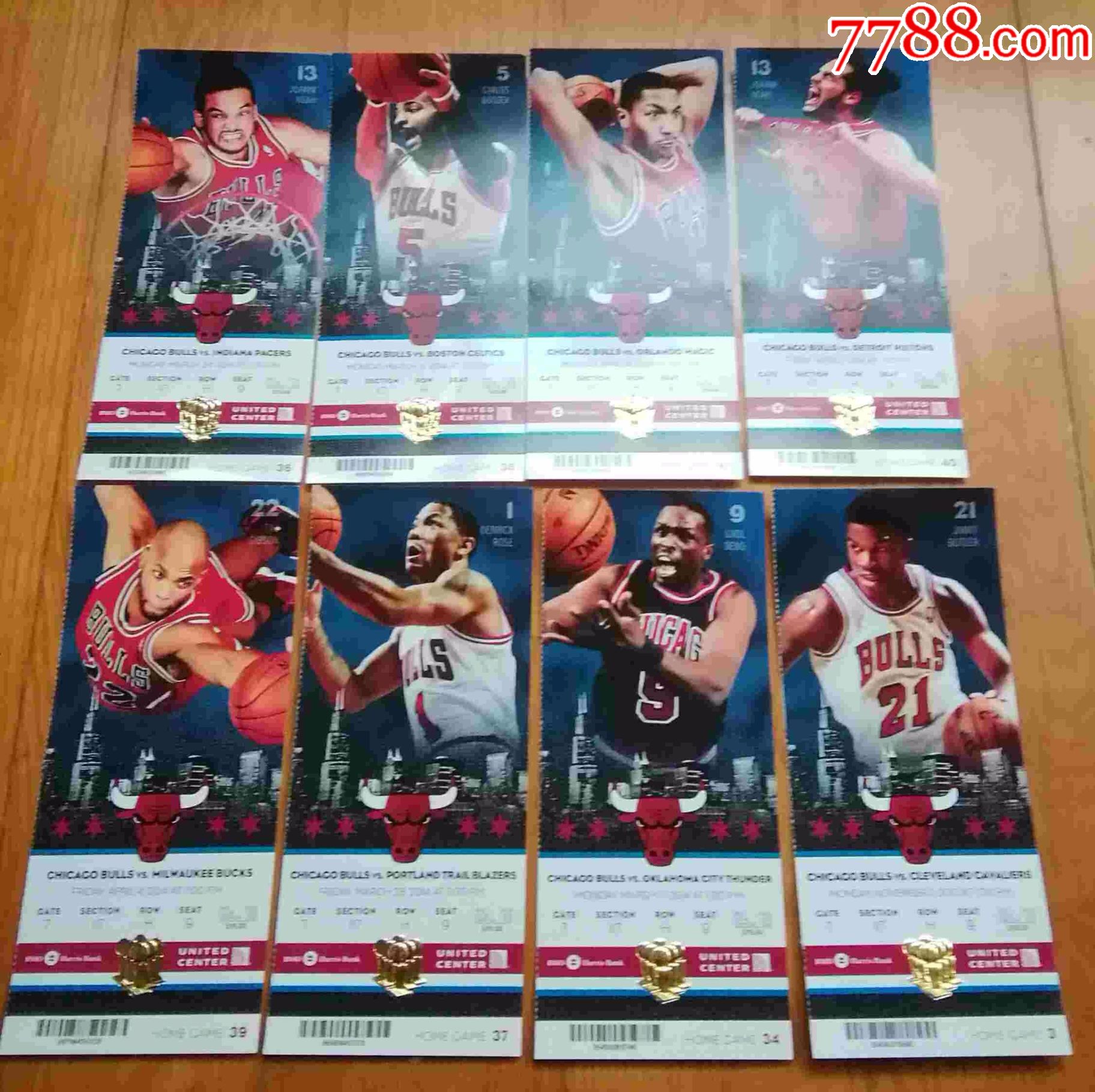 NBA门票芝加哥公牛队2013-14_体育/竞技门票_上海风采【7788收藏__收藏热线】