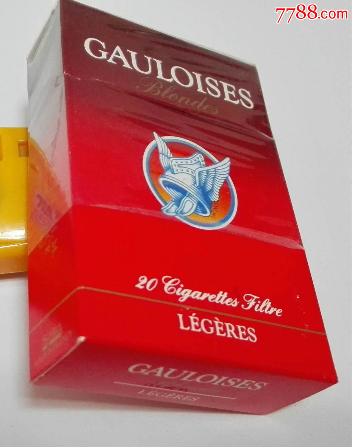 GAULOISES(高卢、法国烟、红色白字)-价格:10元-se51099945-烟标/烟盒-零售-7788收藏__收藏热线