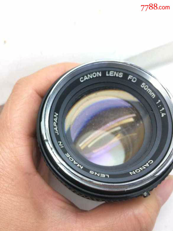 佳能FD50/1.4-价格:260元-se51876001-其他相机及配件-零售-7788收藏__收藏热线