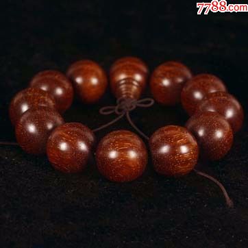印度金星小叶紫檀手串20mm12棵珠老料精品…20号～佛缘_小叶紫檀手串_鑫宝堂【7788收藏】