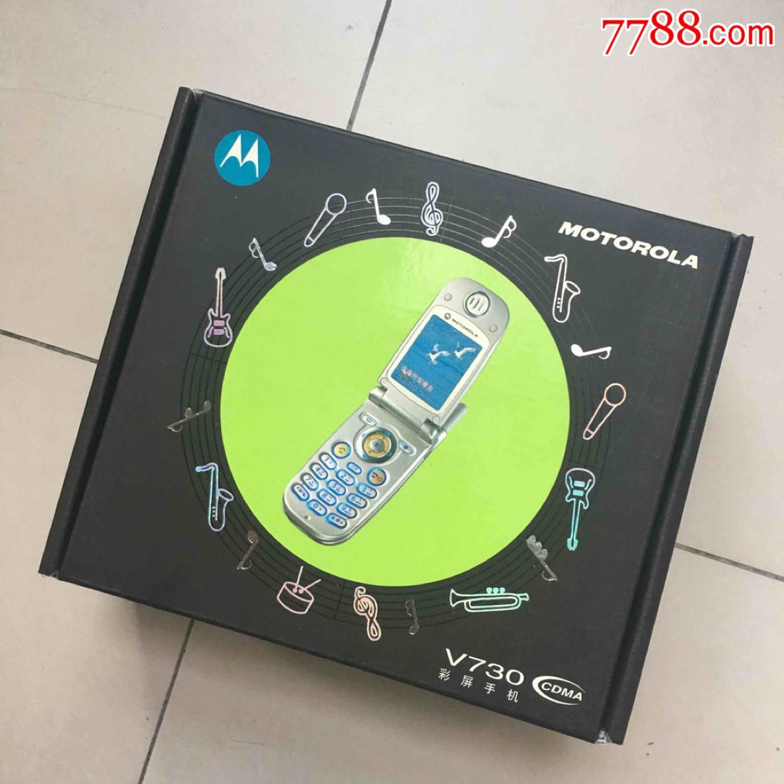 摩托罗拉v730全新，库存，电信cdma翻盖手机-价格:398元-se53255546-其他手机-零售-7788收藏__收藏热线